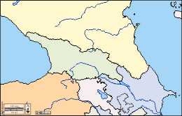 Caucasus: d-maps.com: free maps, free blank maps, free outline maps ...