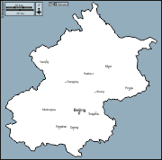 Beijing: d-maps.com: free maps, free blank maps, free outline maps ...