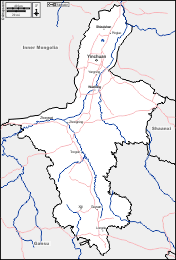 Ningxia: Free maps, free blank maps, free outline maps, free base maps