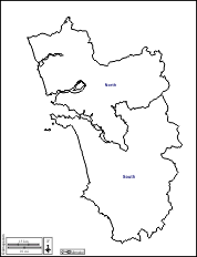 Goa: Free maps, free blank maps, free outline maps, free base maps