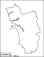 Goa: Free maps, free blank maps, free outline maps, free base maps
