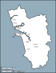 Goa: Free maps, free blank maps, free outline maps, free base maps