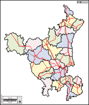 Haryana: Free maps, free blank maps, free outline maps, free base maps