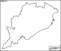 Odisha: Free maps, free blank maps, free outline maps, free base maps