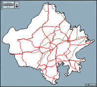 Rajasthan: d-maps.com: free maps, free blank maps, free outline maps ...