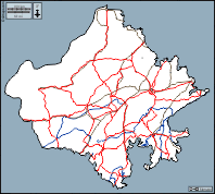 Rajasthan: d-maps.com: free maps, free blank maps, free outline maps ...