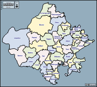 Rajasthan: d-maps.com: free maps, free blank maps, free outline maps ...