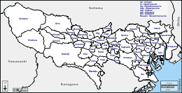 Tokyo: d-maps.com: free maps, free blank maps, free outline maps, free ...