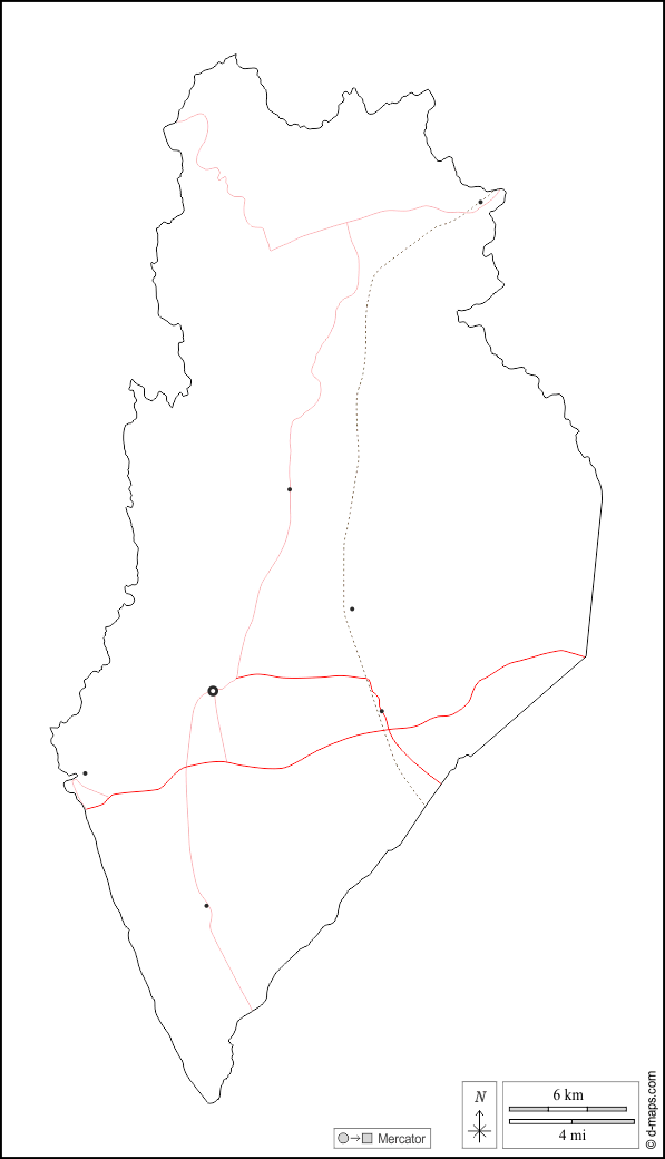 Perlis, d-maps.com: mapa gratuito, mapa mudo gratuito, mapa en blanco ...