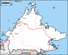 Sabah: d-maps.com: free maps, free blank maps, free outline maps, free ...