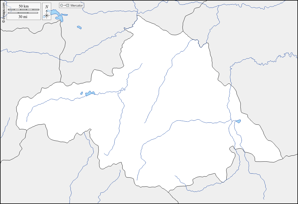 Arkhangai free map, free blank map, free outline map, free base map ...