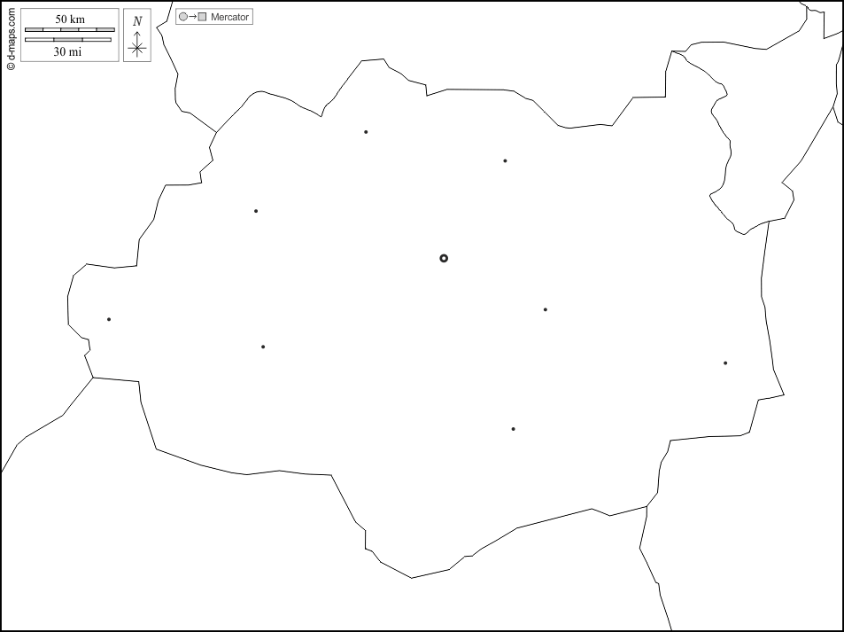 Dundgobi free map, free blank map, free outline map, free base map ...
