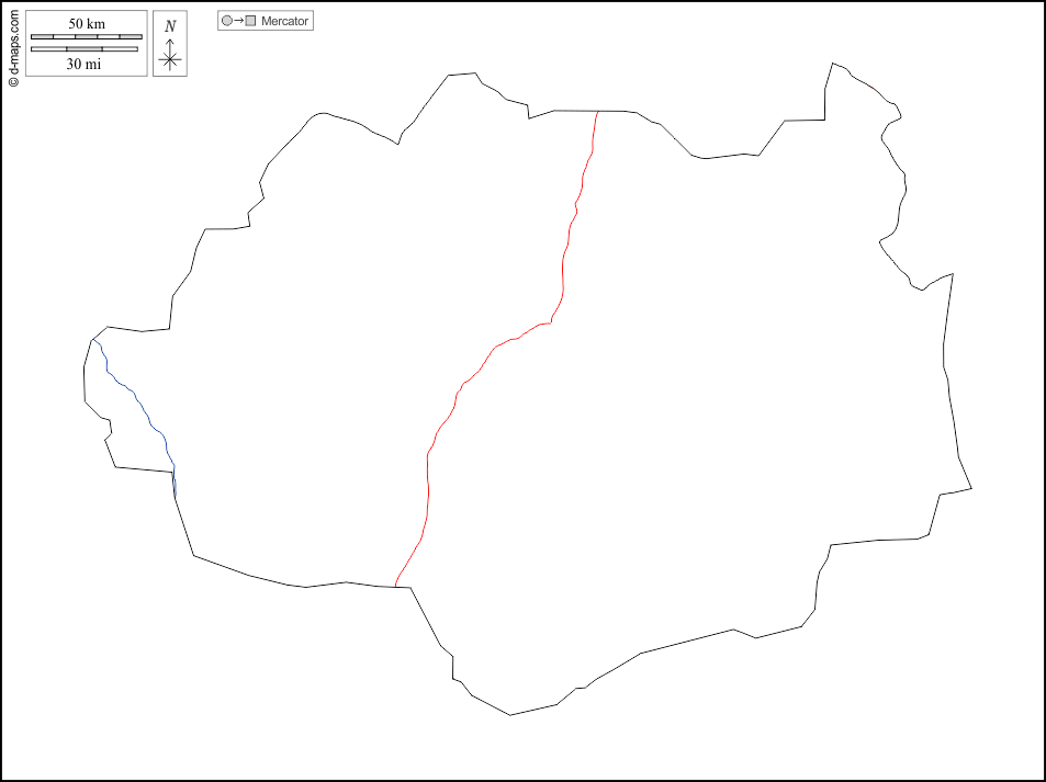 Dundgobi free map, free blank map, free outline map, free base map ...
