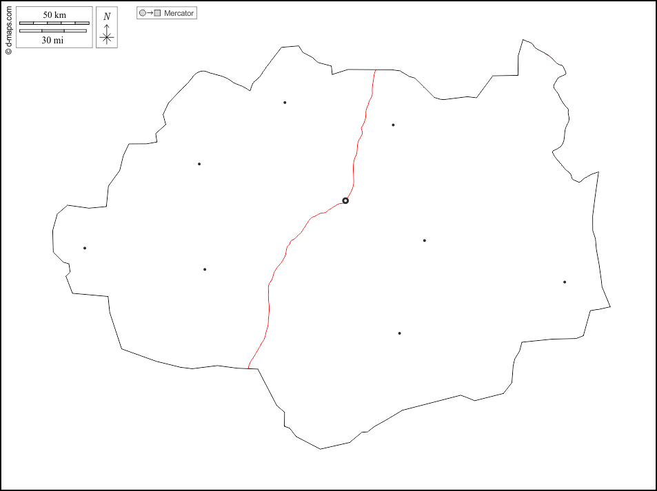 Dundgobi free map, free blank map, free outline map, free base map ...