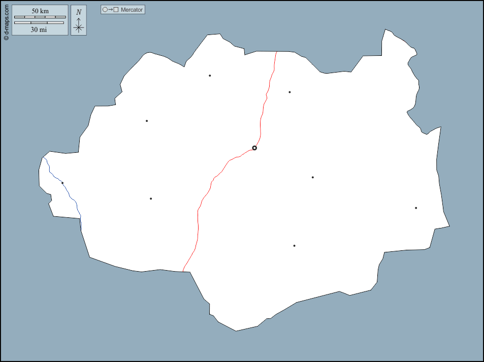 Dundgobi, d-maps.com: free map, free blank map, free outline map, free ...