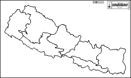 Nepal: Free maps, free blank maps, free outline maps, free base maps