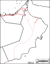 Oman: d-maps.com: free maps, free blank maps, free outline maps, free ...