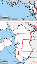 Incheon: Free maps, free blank maps, free outline maps, free base maps