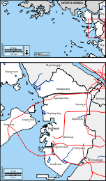 Incheon: Free maps, free blank maps, free outline maps, free base maps