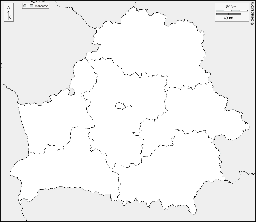 Belarus Free Map Free Blank Map Free Outline Map Free Base Map