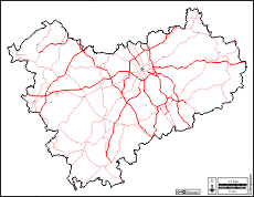 Cologne (region): d-maps.com: free maps, free blank maps, free outline ...