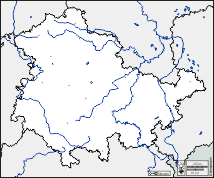 Thuringia: Free maps, free blank maps, free outline maps, free base maps