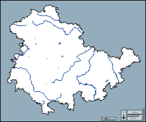 Thuringia: Free maps, free blank maps, free outline maps, free base maps