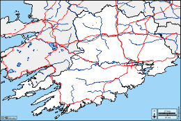 Cork: d-maps.com: free maps, free blank maps, free outline maps, free ...