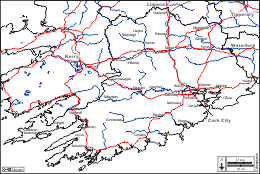 Cork: d-maps.com: free maps, free blank maps, free outline maps, free ...