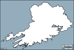 Cork: d-maps.com: free maps, free blank maps, free outline maps, free ...