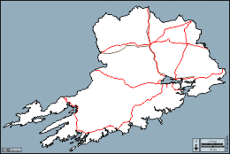 Cork: d-maps.com: free maps, free blank maps, free outline maps, free ...