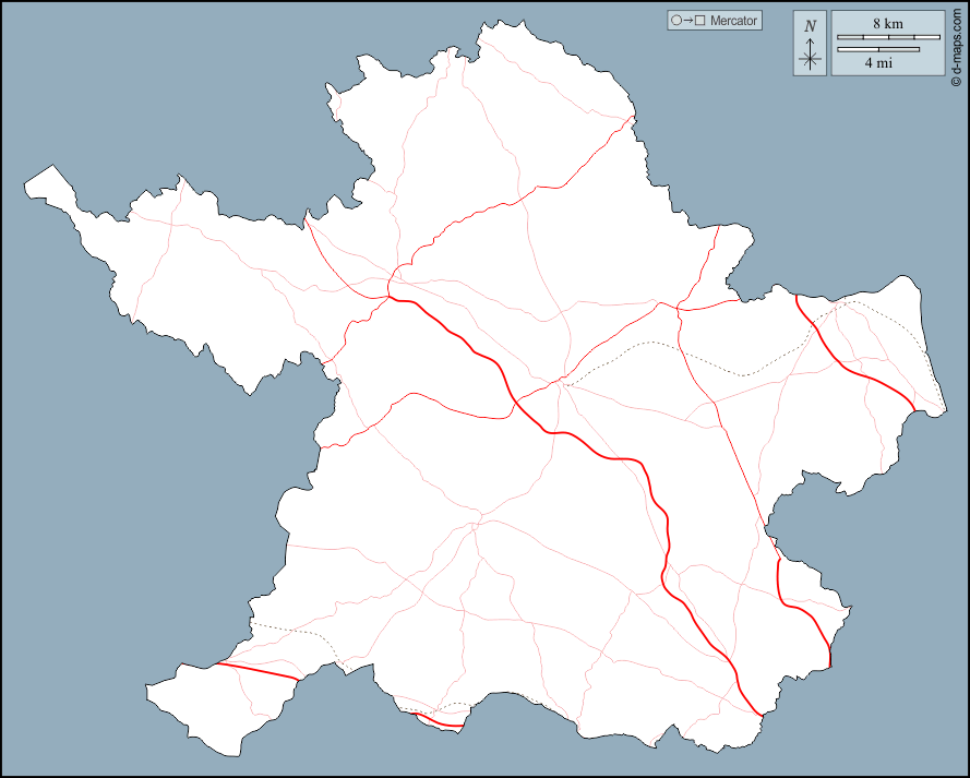 Meath Mapa gratuito, mapa mudo gratuito, mapa en blanco gratuito ...