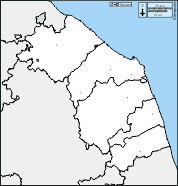 Marche: Free maps, free blank maps, free outline maps, free base maps