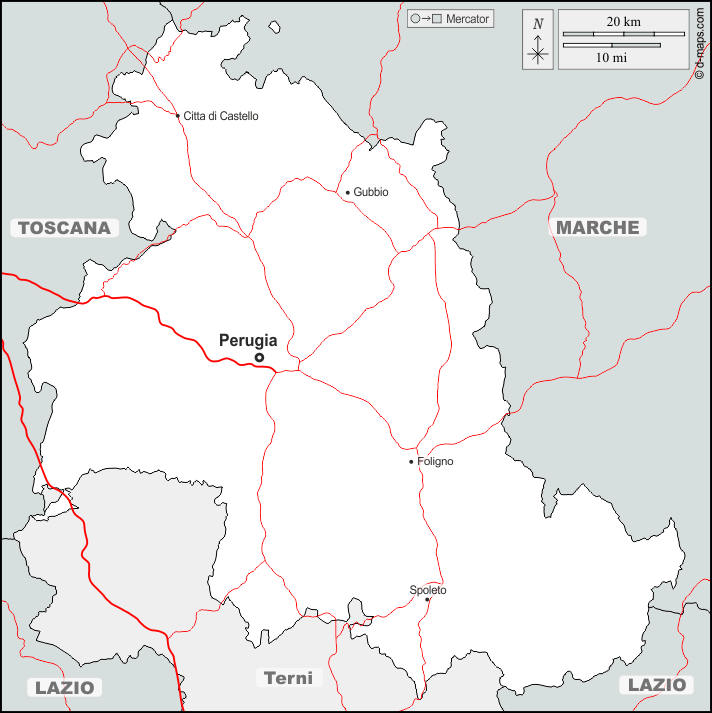 Perugia Mapa gratuito, mapa mudo gratuito, mapa en blanco gratuito ...
