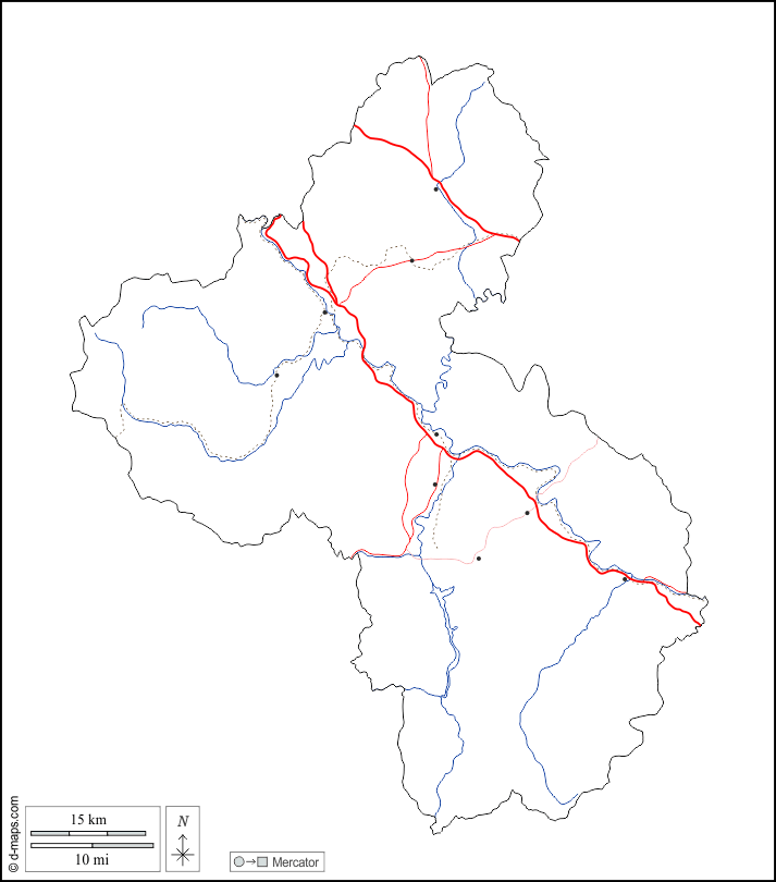 Vardar free map, free blank map, free outline map, free base map ...