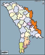 Republik Moldau: d-maps.com: Kostenlose Karten, Kostenlose stumme ...