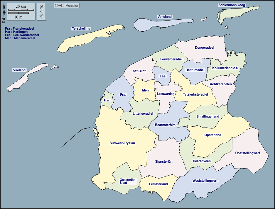 Frísia mapa livre, mapa em branco livre, mapa livre do esboço, mapa ...
