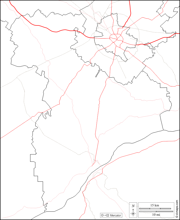 Giurgiu, d-maps.com: mapa livre, mapa em branco livre, mapa livre do ...