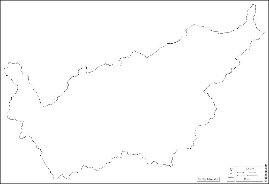 Valais free map, free blank map, free outline map, free base map ...