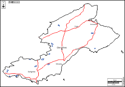 Fife: d-maps.com: free maps, free blank maps, free outline maps, free ...