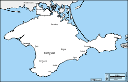 Crimea: Free maps, free blank maps, free outline maps, free base maps