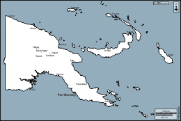 Papua New Guinea: Free maps, free blank maps, free outline maps, free ...