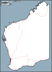Australia Occidentale: Mappe gratuite, mappe mute gratuite, cartine ...